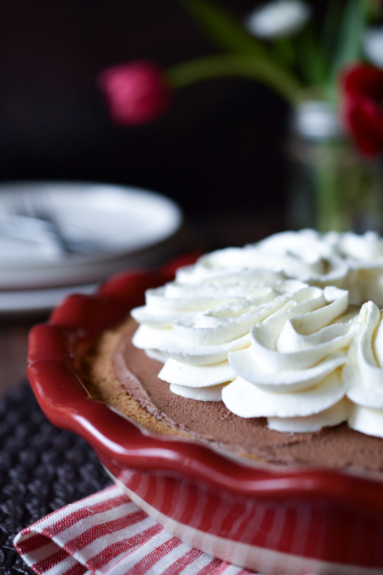 Double Chocolate Truffle Pie - Avi Pie