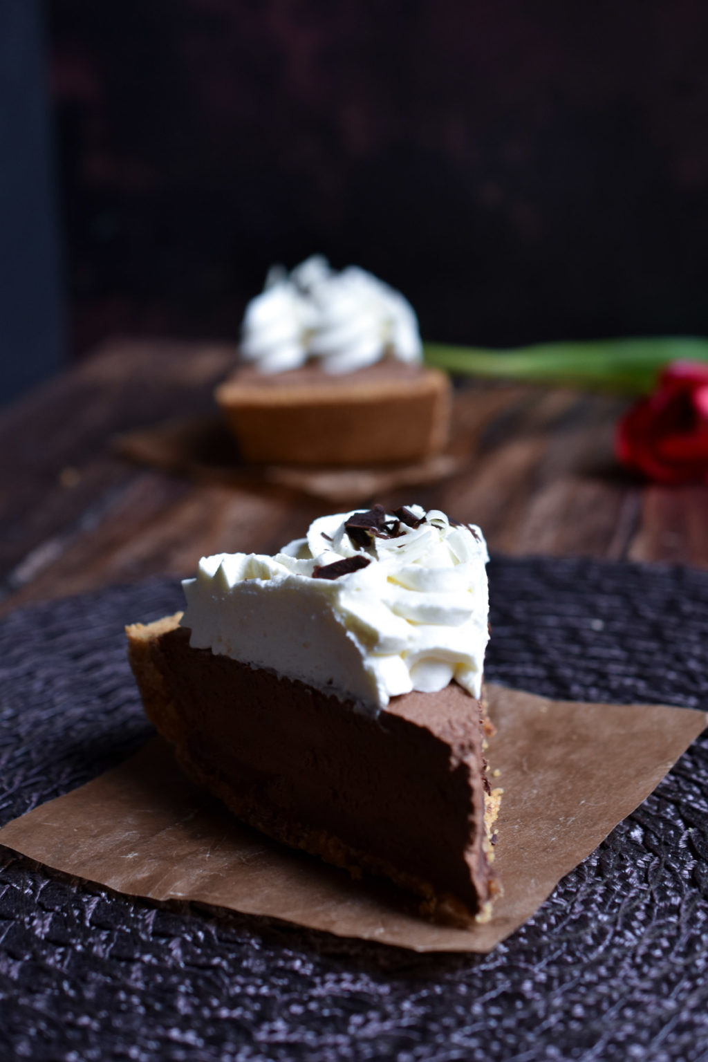 Double Chocolate Truffle Pie - Avi Pie
