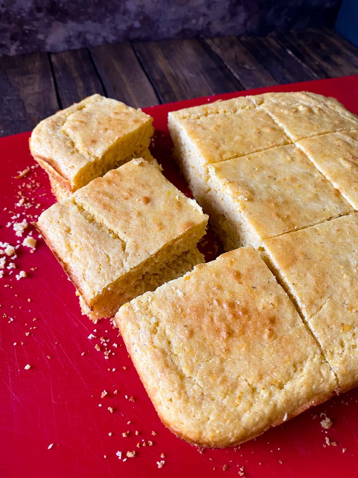 Cornbread Strawberry Shortcakes - Avi Pie